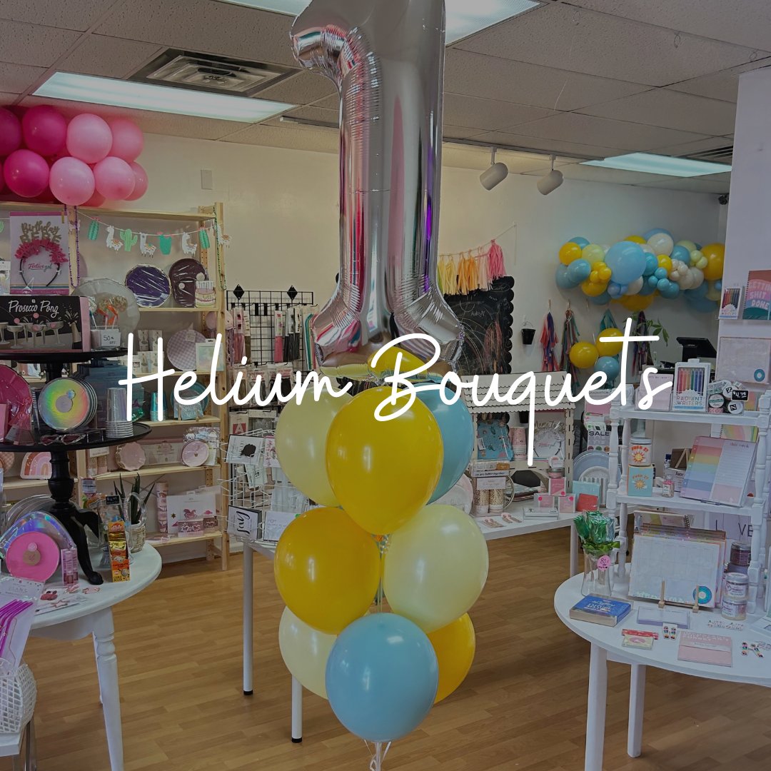 Helium Balloon Bouquets – NOW ITS A PARTY